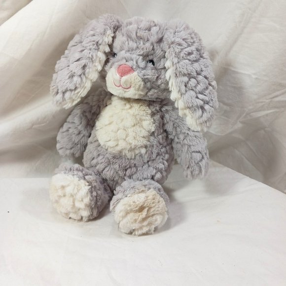 Mary Meyer | Toys | Mary Meyer White Pebble Gray White Bunny Plush ...